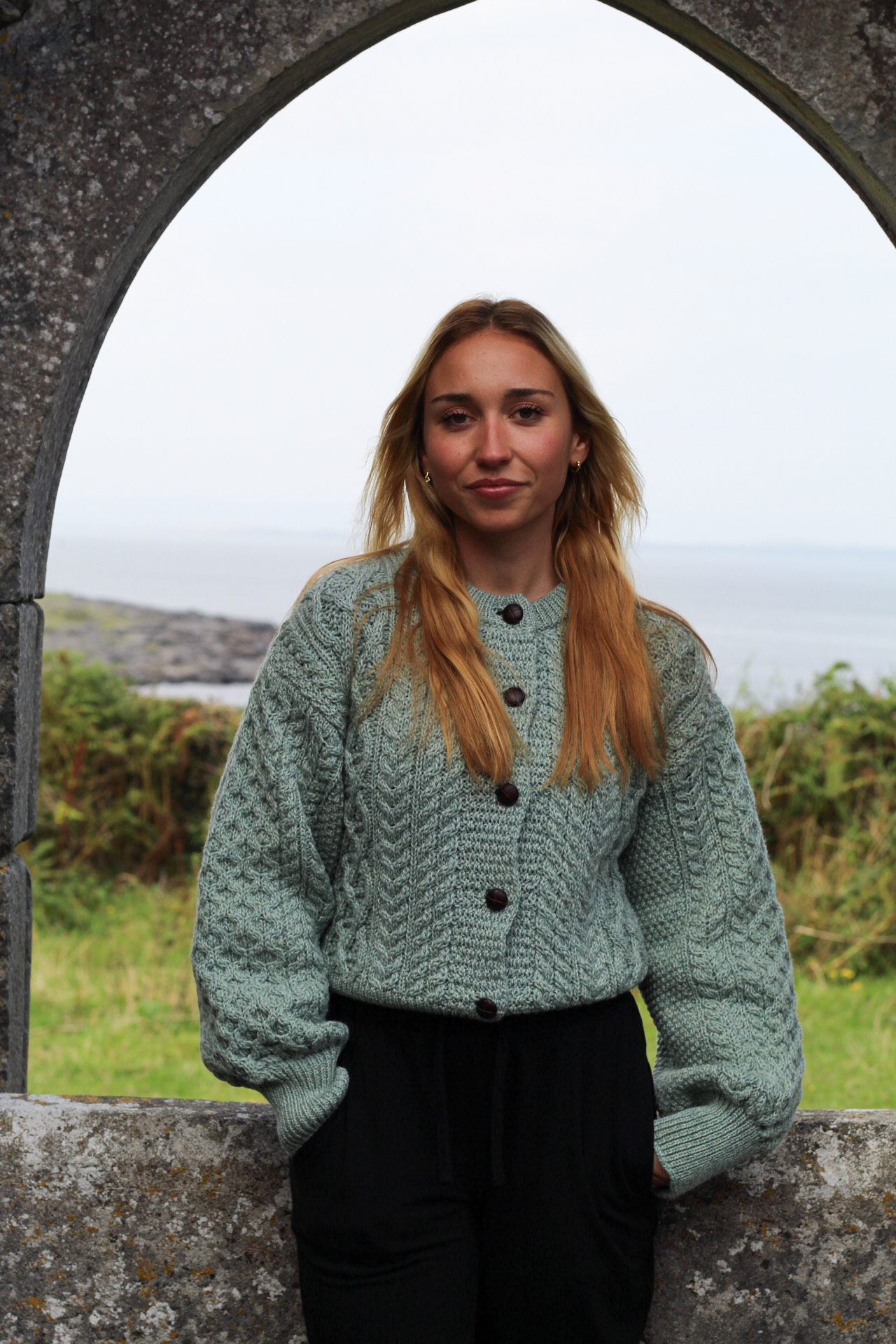 CROPPED ARAN CARDIGAN (CAC) - Aran Islands Sweaters